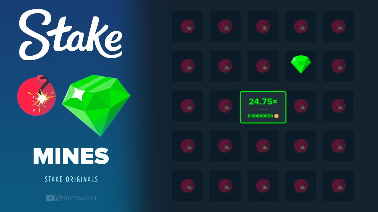 💣 Mines - Stake Original Game / Mines Gameplay / Single Gem Revealed ...