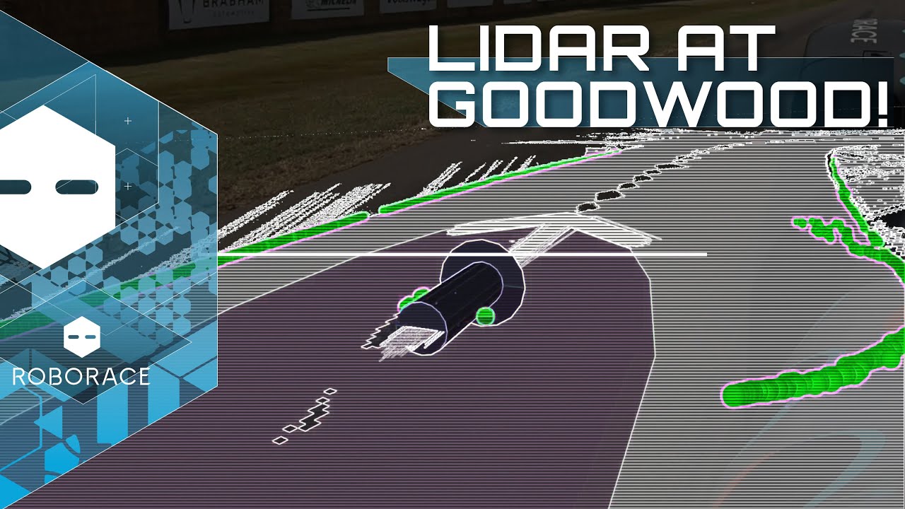 DevBot 2.0 LIDAR maps Goodwood Hillclimb | Roborace - YouTube