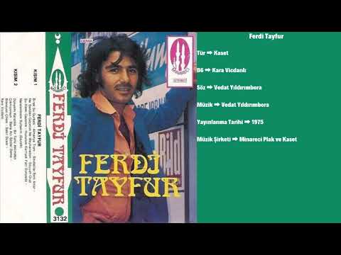 Ferdi Tayfur | Kara Vicdanlı (Kaset) Minareci Plak ve Kaset - 3132 (1975)