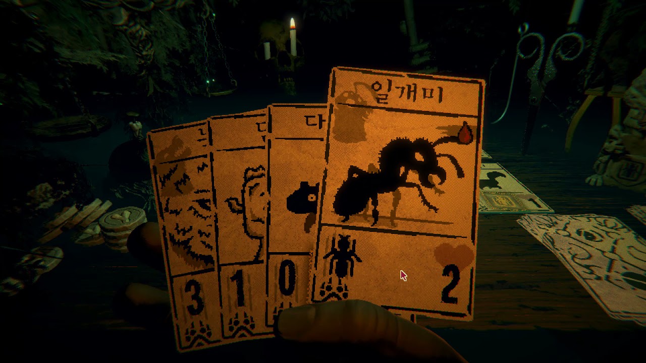 인스크립션 액트1 - Inscryption act.1 gameplay[full] - YouTube