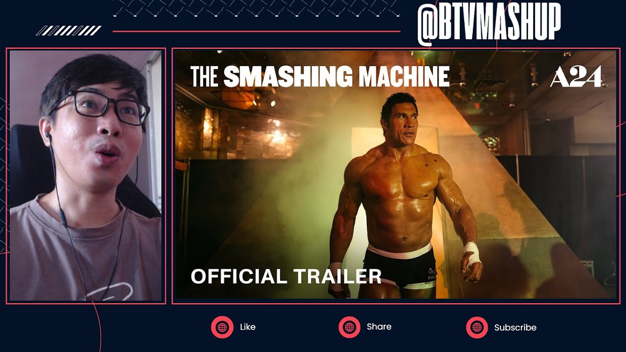 The Smashing Machine Trailer 2 Reaction - A24 | BTV - YouTube