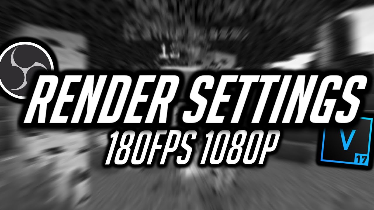 render settings! (16k special) (obs/vegas) - YouTube