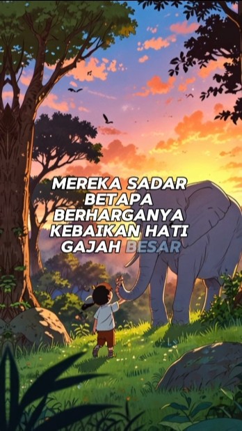 Kebaikan Gani Si Gajah Besar#motivation #pelajaranhidup #anime # ...