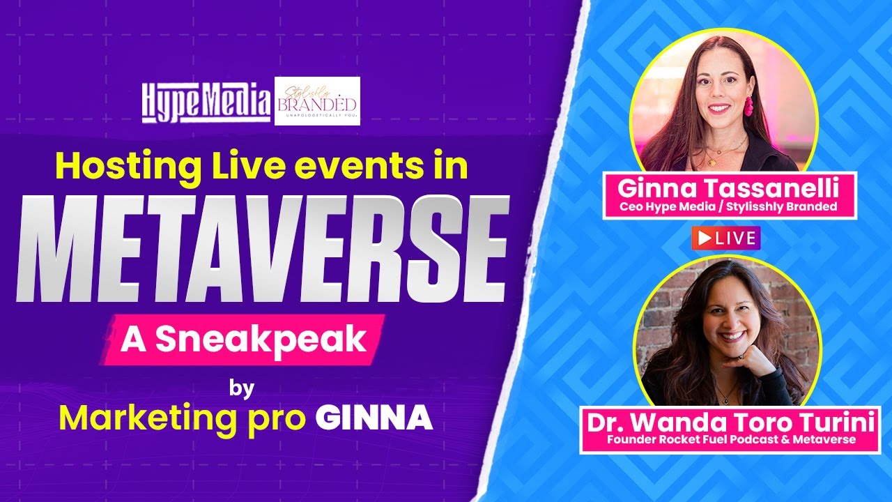 HOSTING LIVE EVENTS IN THE METAVERSE! SNEEK PEAK... - YouTube
