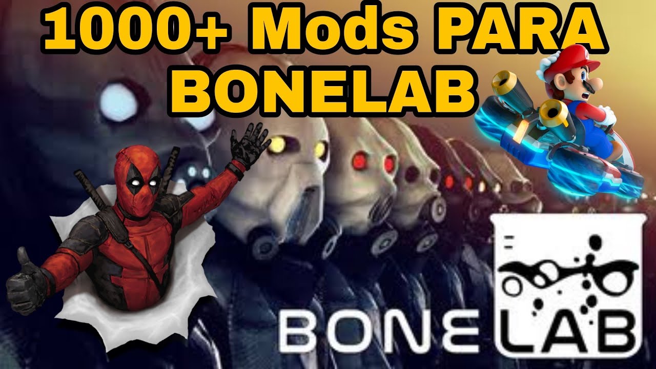 Bonelab! Como colocar Mods! Instale mais de 1000 mods rapidamente! PCVR ...