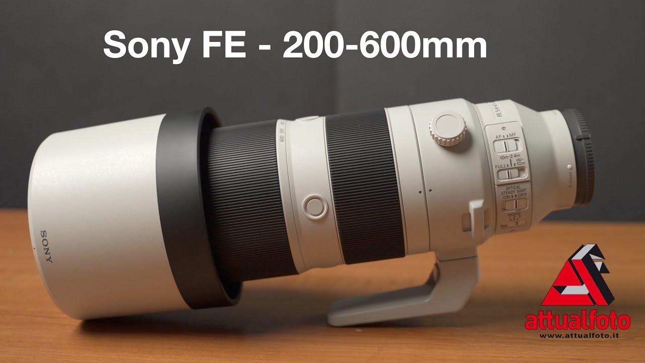 Sony FE -200-600 mm - Predstavitev - YouTube