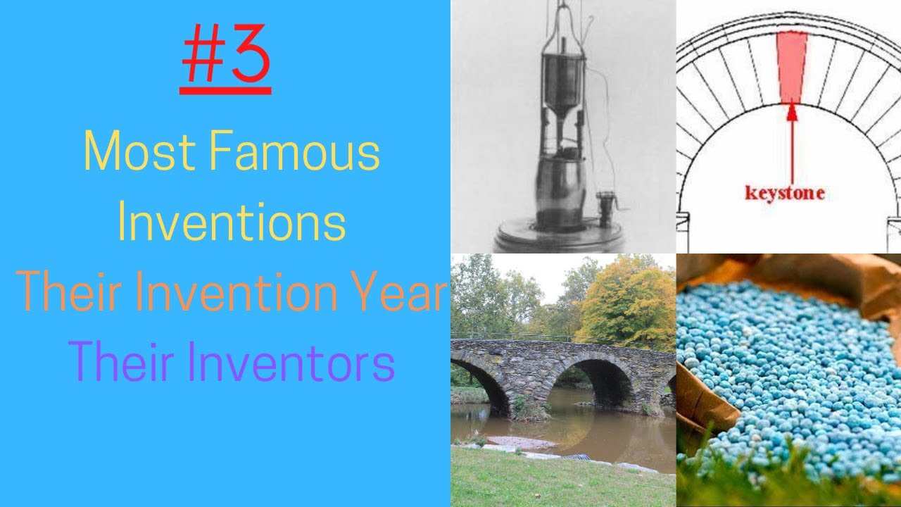 #3 World's Most Famous Inventions | Their Invention Year | Their ...