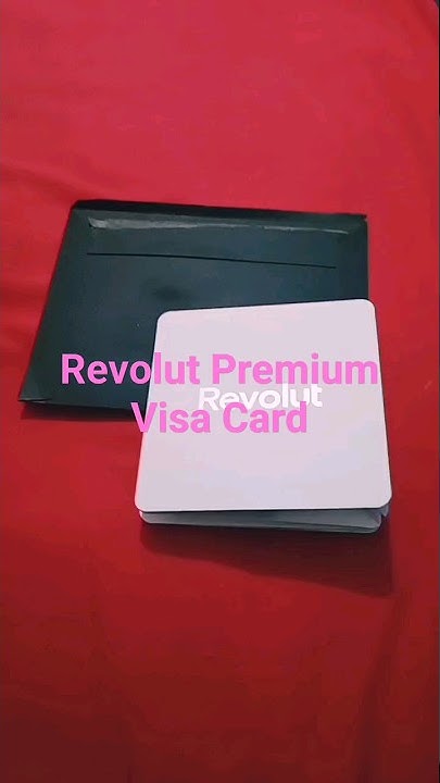 Revolut Premium Visa Card UK - YouTube
