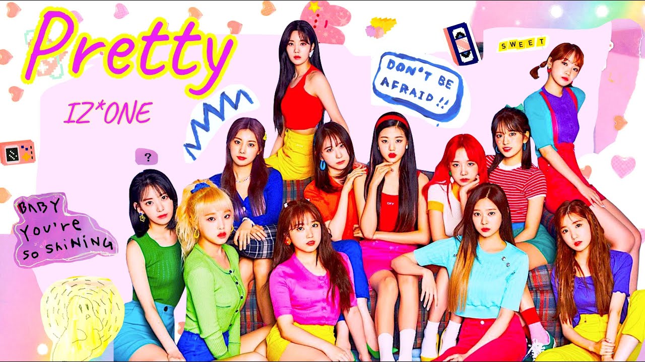 IZ*ONE 아이즈원 - Pretty (日本語字幕) - YouTube