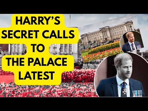 HARRY CALLS THE PALACE ..WHY? THIS REASON LATEST #royal #princeharry #meghan