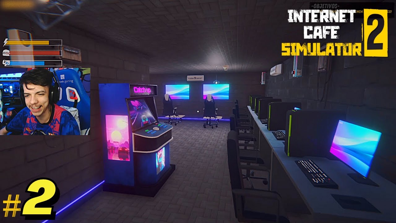 LAN HOUSE ESTÁ FICANDO CHAVE DEMAIS - INTERNET CAFÉ SIMULATOR 2 - YouTube