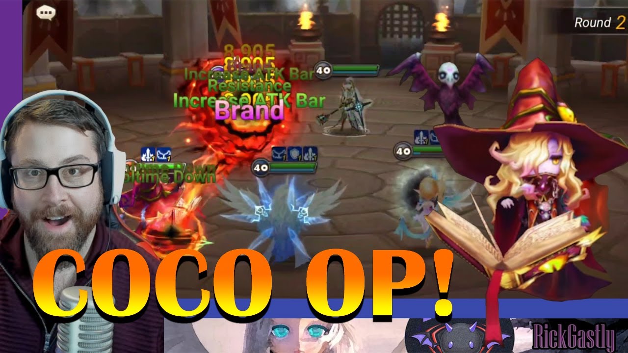 Huge DPS! Coco Testing Day - Summoners War - YouTube