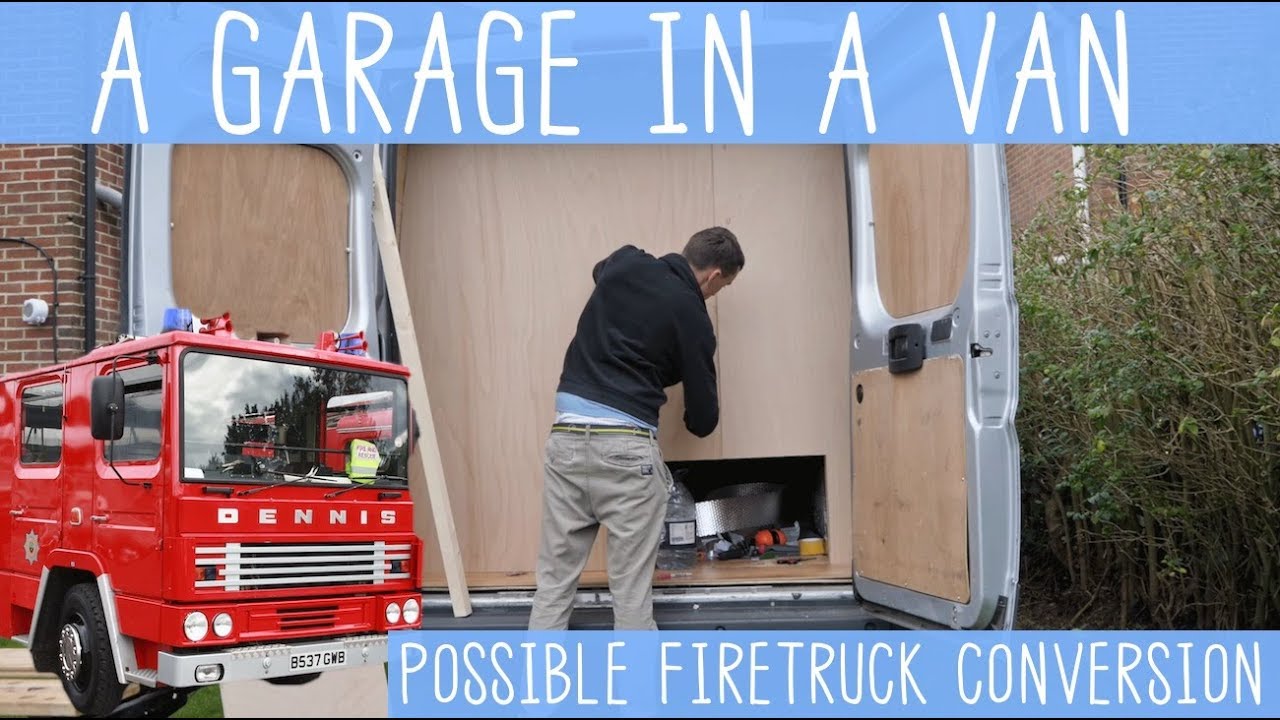 Camper Van With A Garage!! SUPER STORAGE - Vanlife - YouTube