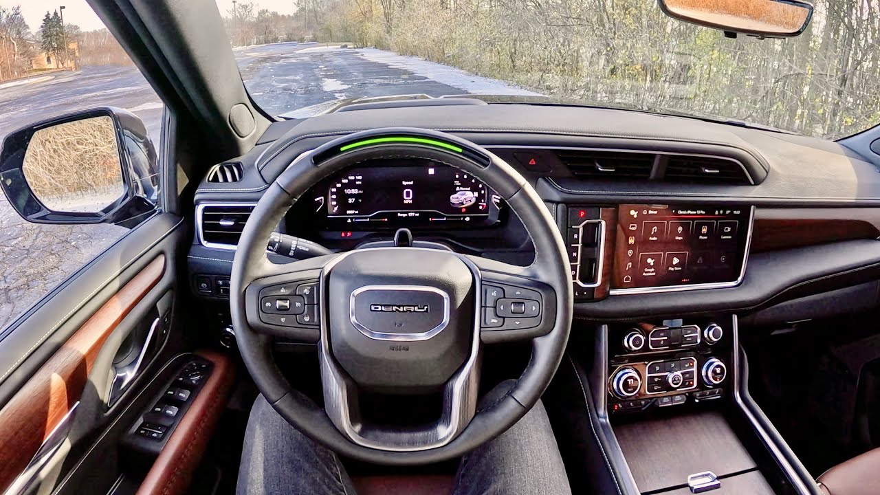 2023 GMC Yukon Denali Ultimate 6.2L V8 (w/Super Cruise) - POV Driving ...