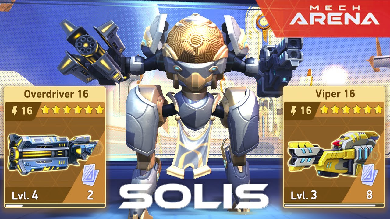 Insane Hybrid! 🤯 First Time Ever in Mech Arena: Viper + Overdriver on ...