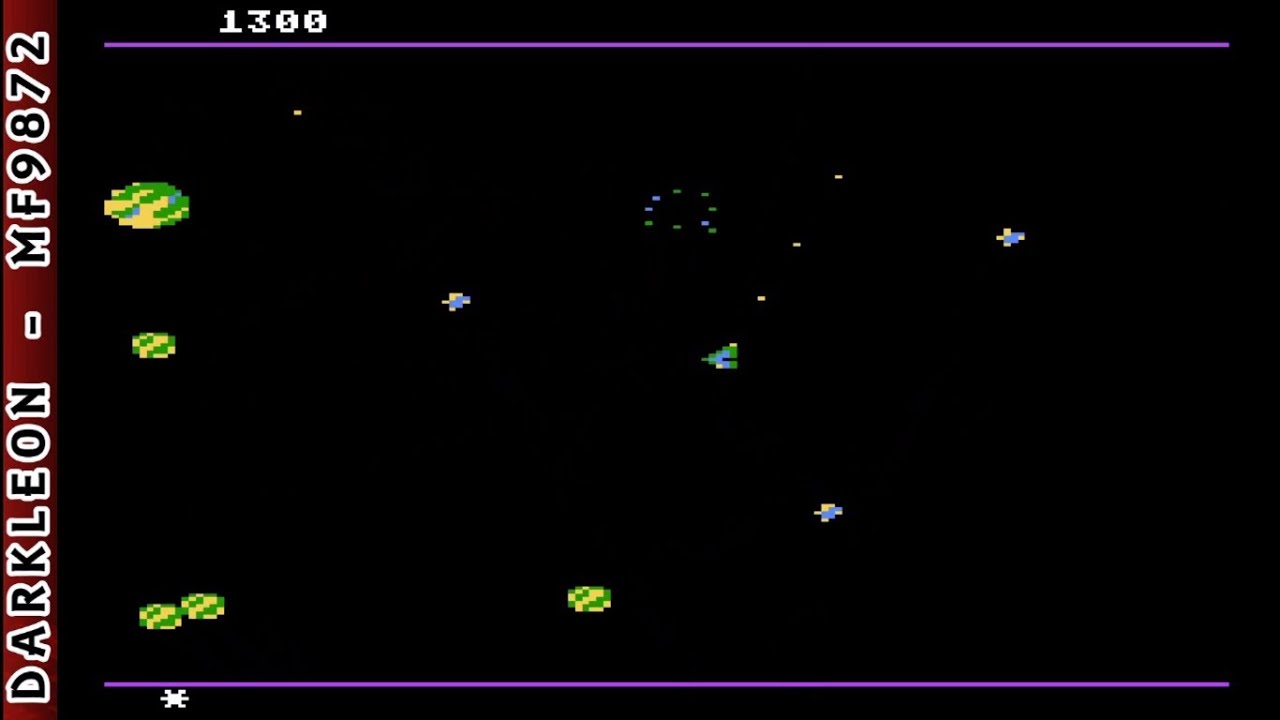 Atari 5200 - Meteorites © 1984 Electra - Gameplay - YouTube