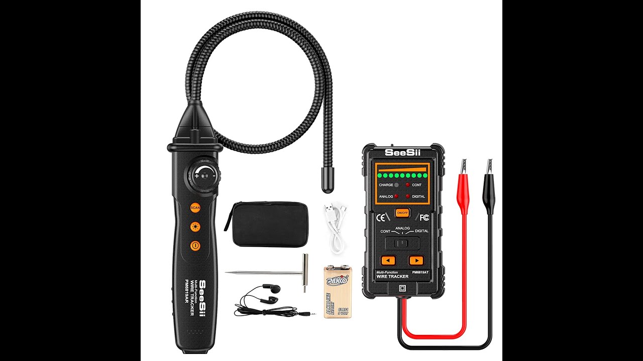 Multi-function Wire Tracker To Find Underground Or In-Wall Power Cables ...