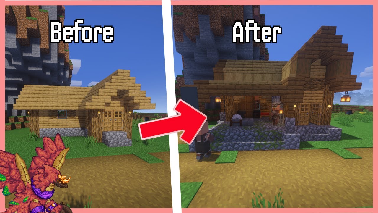 I UPGRADED the Plains Village TOOLSMITH House in Minecraft! - YouTube