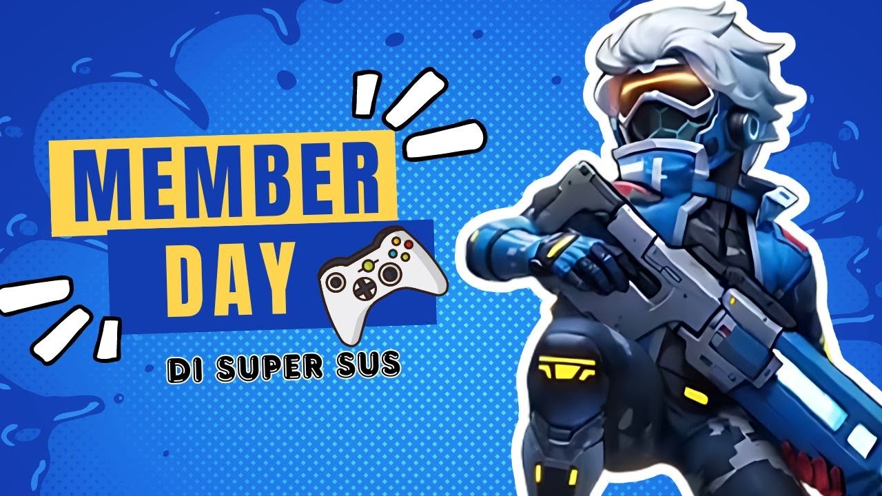 🔴LIVE - MEMBER DAY! SUPER SUS CUSTOM LAGI AE GUYS SAMA KLEAN - YouTube