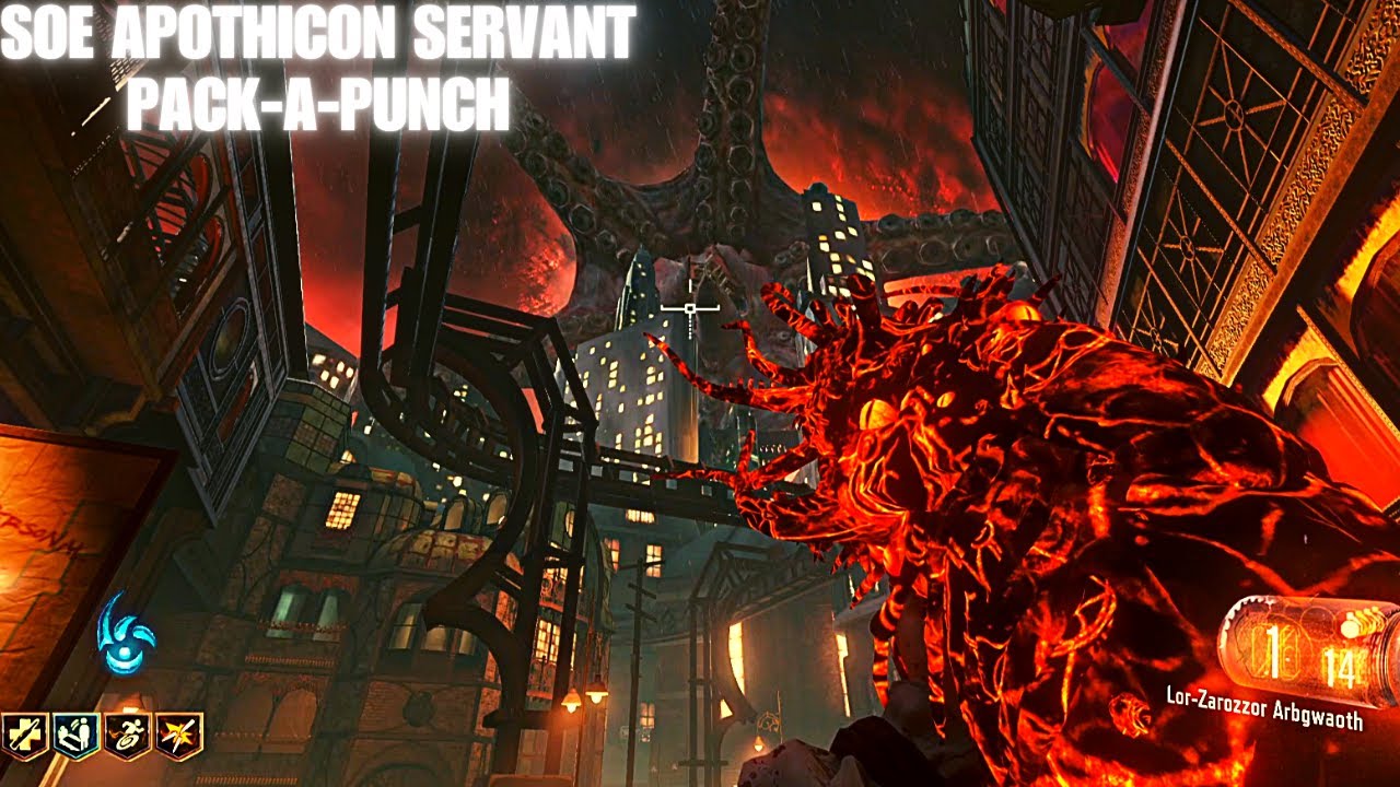 Apothicon Servant Pack A Punch in Black Ops 3 Zombies! - YouTube