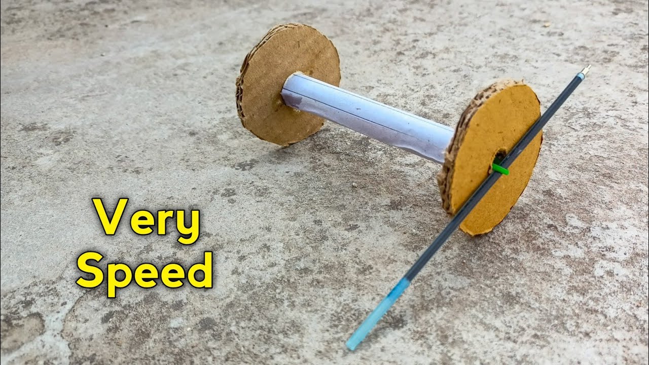 How To Make A High Speed Car || Paper & Cardboard Car - YouTube