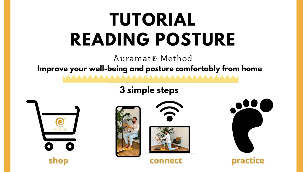 Auramat reading posture Method - YouTube