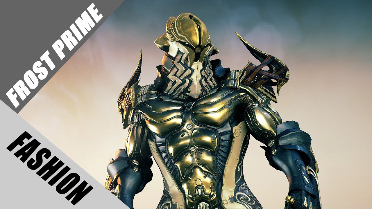 Warframe | Fashion Frame | Frost Prime : Aurulentus Glacies - YouTube