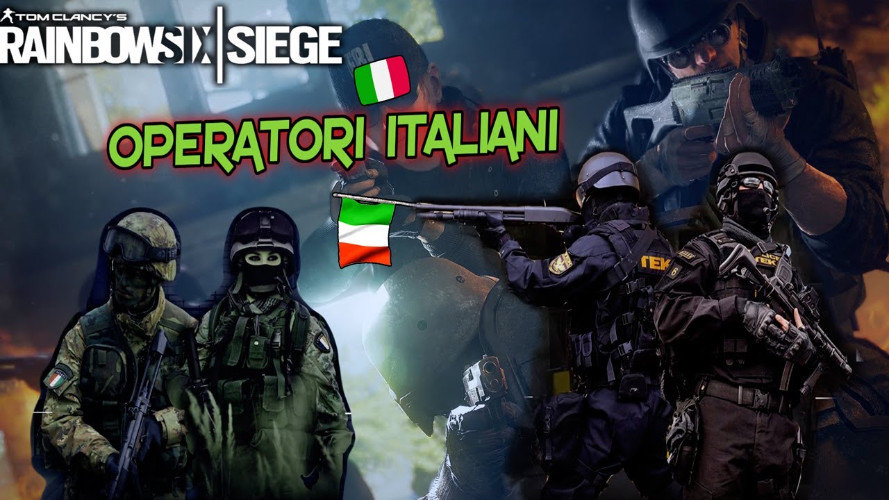-Rainbow Six Siege-Nuovi Operatori Italiani-Savio & Rapida-Shopping ...