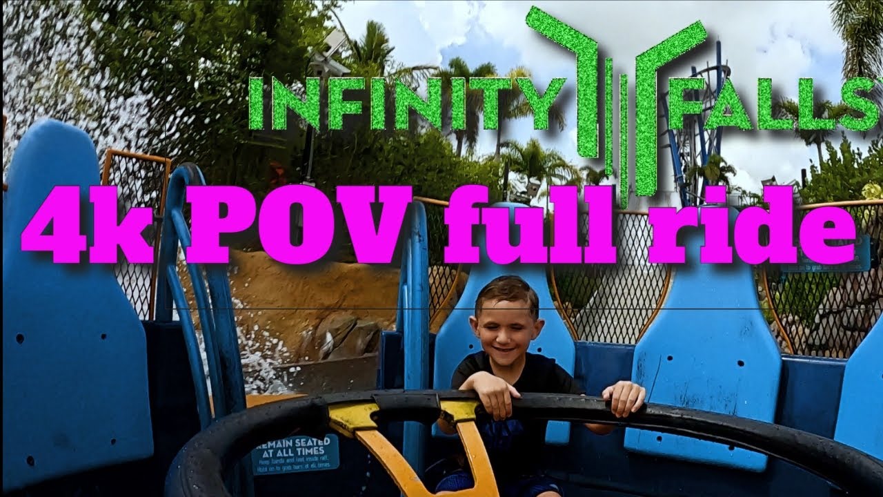 Infinity Falls seaworld - seaworld orlando infinity falls full ride pov ...