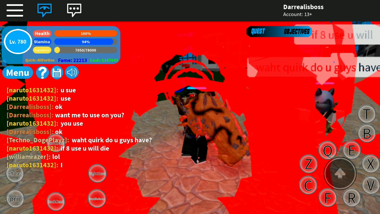 Allforone quark review/Boku no roblox - YouTube