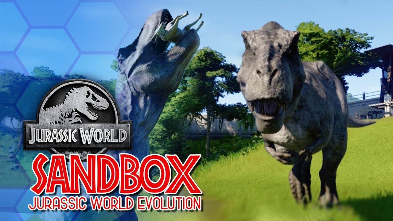 Lets build Creation Valley I T-Rex Enclosure I Jurassic World Evolution ...