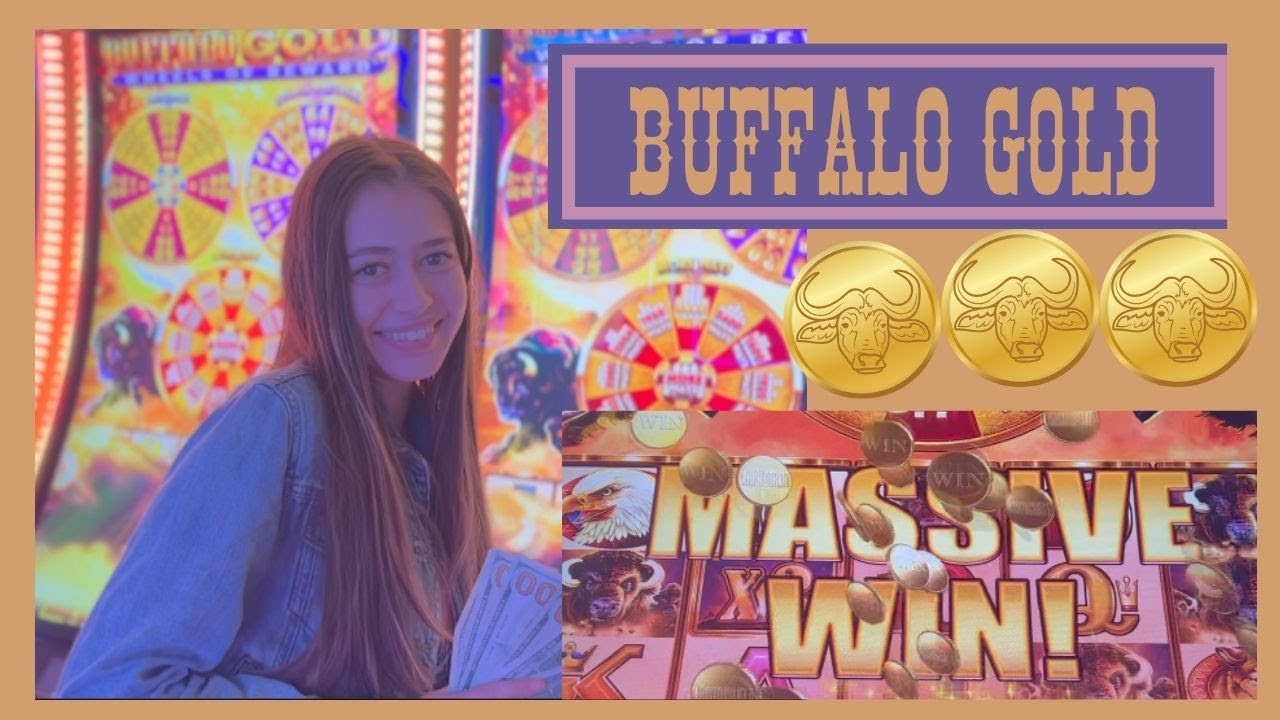 Buffalo Gold Slot Wheel Of Rewards Massive Win!!!! - YouTube