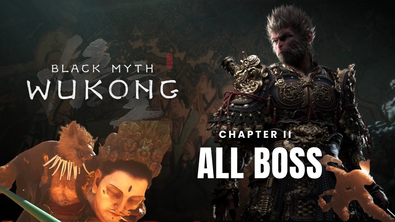 BLACK MYTH WUKONG || All Boss Locations (CHAPTER 2) All Hidden ...