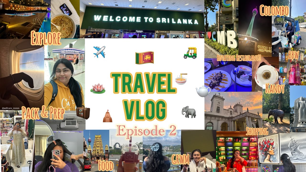 SRI LANKA VLOG Pt.2🇱🇰🎥Places To Visit In Kandy Tour🐘🪴🏭💎🛕Spa Ceylon ...