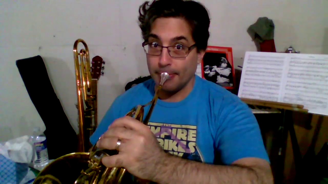 French Horn Page 10 Horn Angle - YouTube
