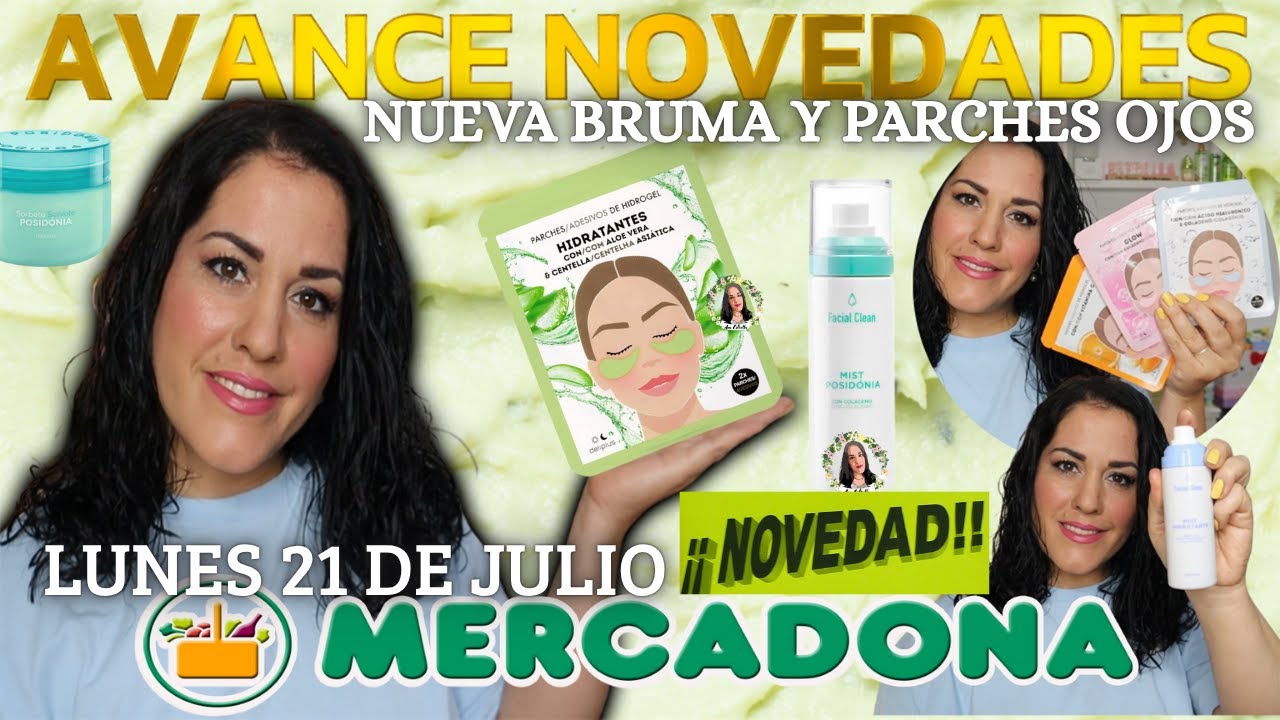 🔥AVANCE ÚLTIMAS NOVEDADES LLEGADAS MERCADONA PERFUMERÍA🔥NUEVA BRUMA POSIDONIA Y PARCHES🪴OJOS ...