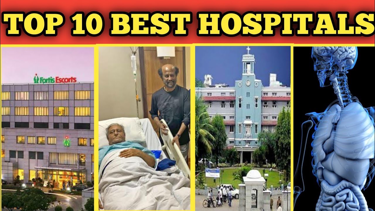 Top 10 best hospitals in India | 10 best hospital 2020 - YouTube