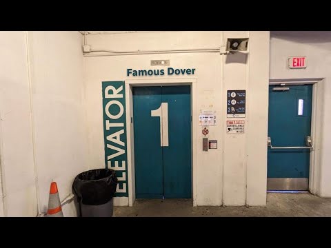 Famous Dover Composite traction elevator at the Center in the Square garage in Roanoke VA - YouTube