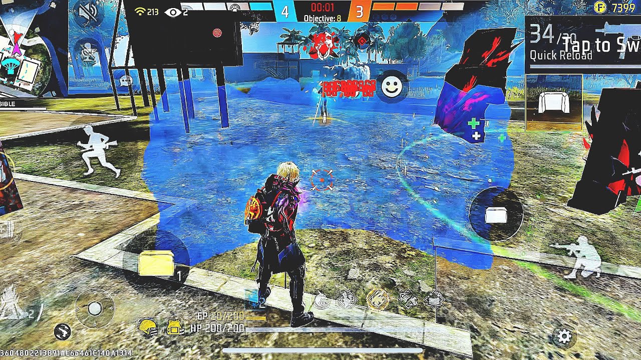 FREE FIRE 4K GAMEPLAY! 📱 Insane Headshots on iPhone with Custom ...