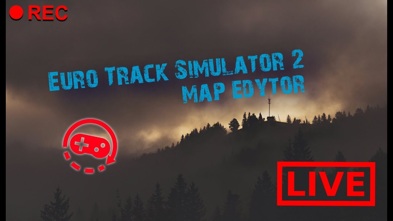 ! Euro Track Simulator 2 LIVE ! map editor #1 - YouTube