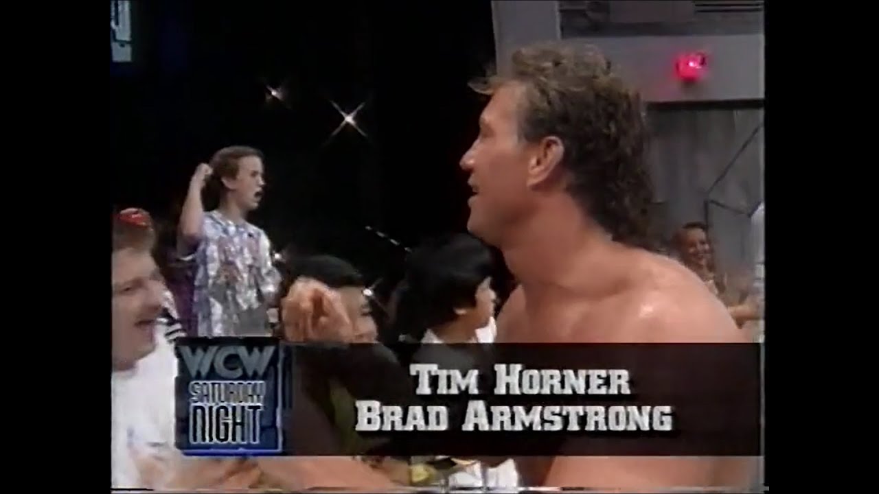 Brad Armstrong & Tim Horner in action Saturday Night April 22nd, 1995 ...