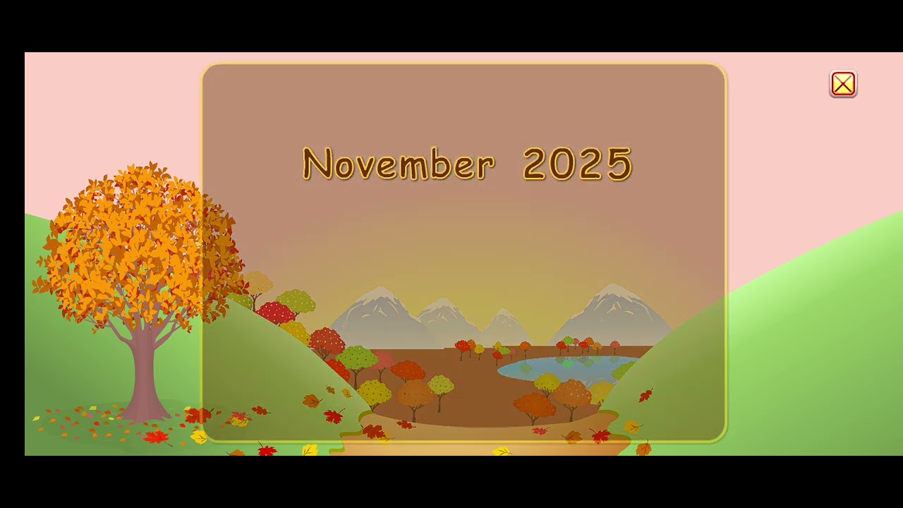 Starfall calendars: November, 16, 2025 - YouTube
