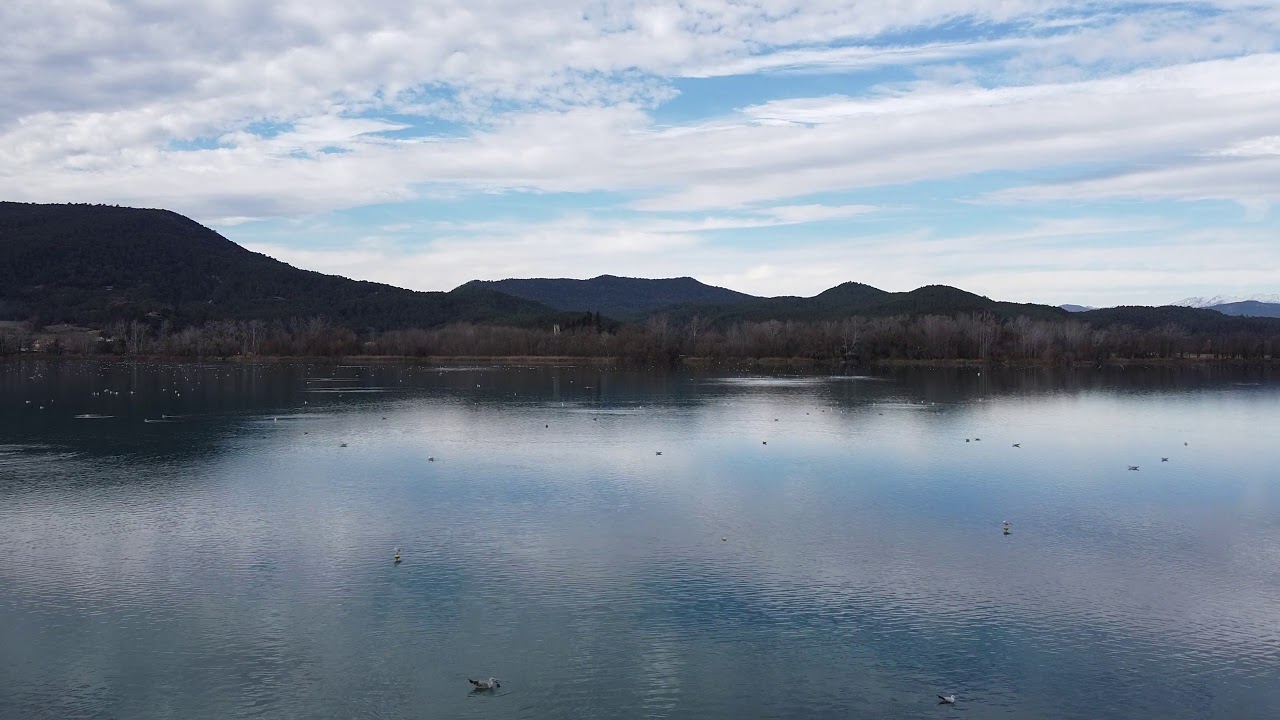 Lago Banyoles | Río Tordera desde el aire - YouTube