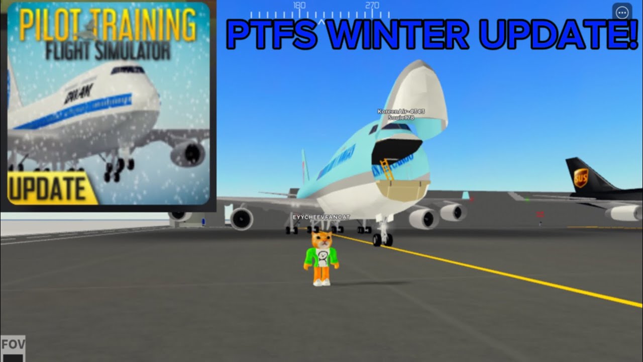 PTFS Winter Update | B747, B747F, B787 Dreamlifter, F-15, Snow! - YouTube