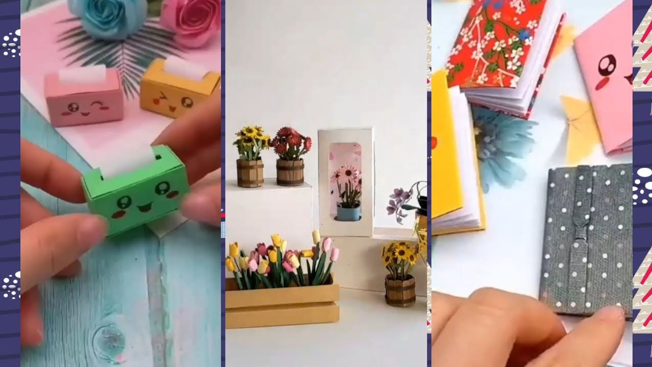 Diy mini crafts that you like 👍🏻 - YouTube