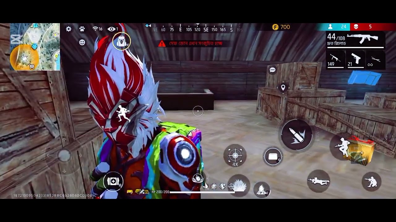 ফ্রী ফায়ার গেমস। Free fire games। pk gamers। #trending #games # ...