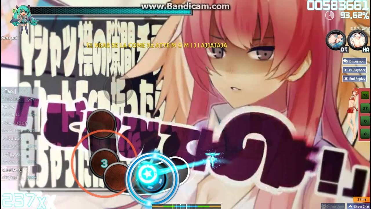 osu! Reol - Plus Danshi ver Reol - YouTube