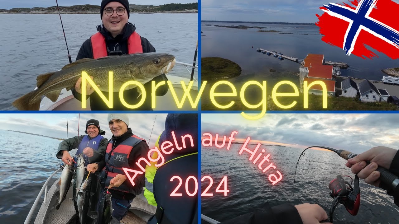Angeln in Norwegen auf Hitra 2024 | Dorsch & Seelachs | Angelparadies ...