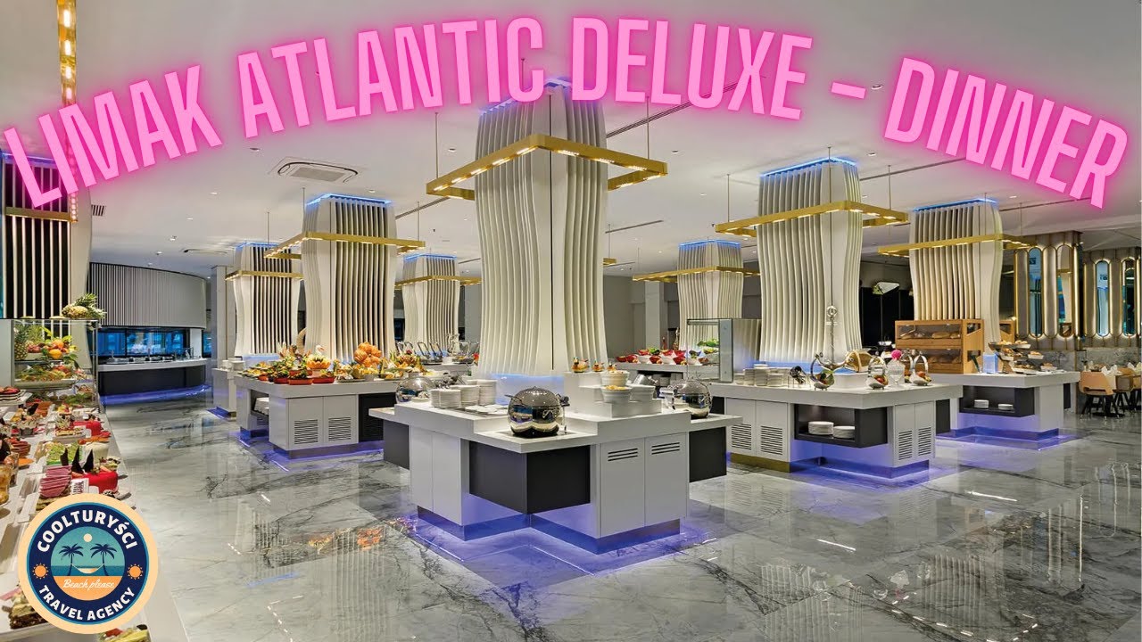 Limak Atlantis Deluxe Resort & Hotel - Dinner - YouTube