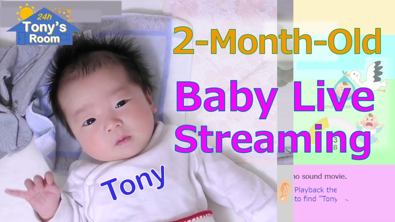 2-Month Old Baby Tony Sleeping in Peaceful Time - YouTube